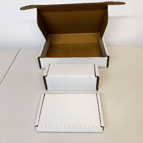 White Postal Boxes | Recyclable Packaging Boxes | TEC Packaging UK